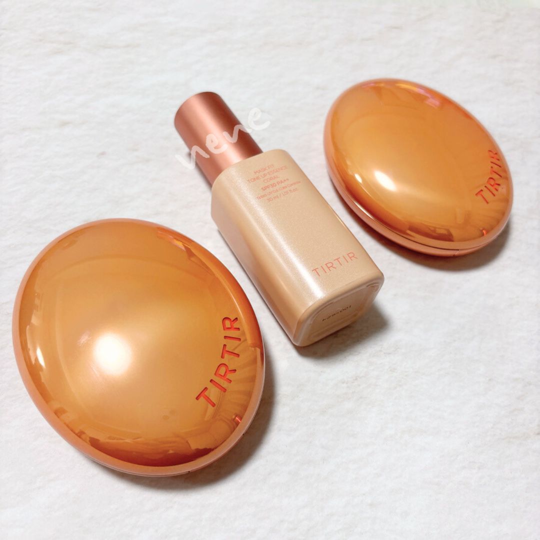TIRTIR(ティルティル)新作オレンジAIファンデ使ってみた！赤とどっちがおすすめかレビューする - nene(ネネ)