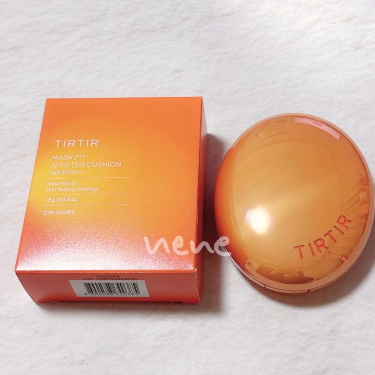 TIRTIR(ティルティル)新作オレンジAIファンデ使ってみた！赤とどっちがおすすめかレビューする - nene(ネネ)